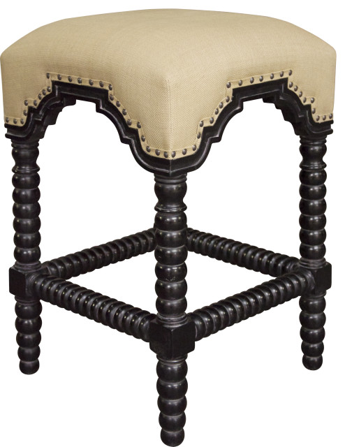 Abacus Counter Stool - Traditional - Bar Stools And Counter Stools - by ...