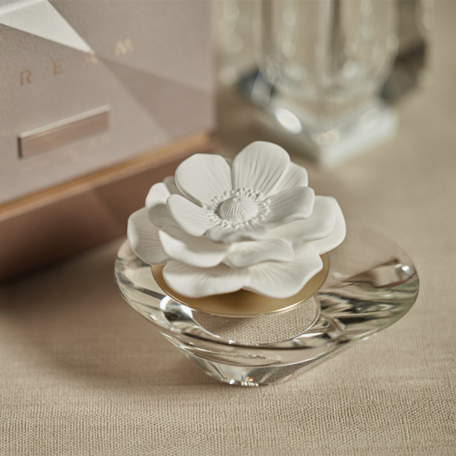 Dream Mini- Crystal Edition Porcelain Diffuser, Grapefruit Flower ...