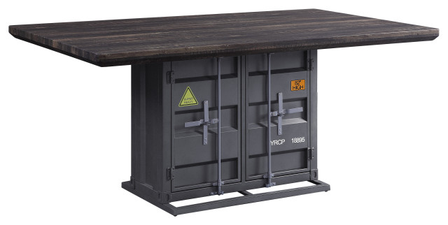 ACME Cargo Dining Table - Industrial - Dining Tables - by Acme ...