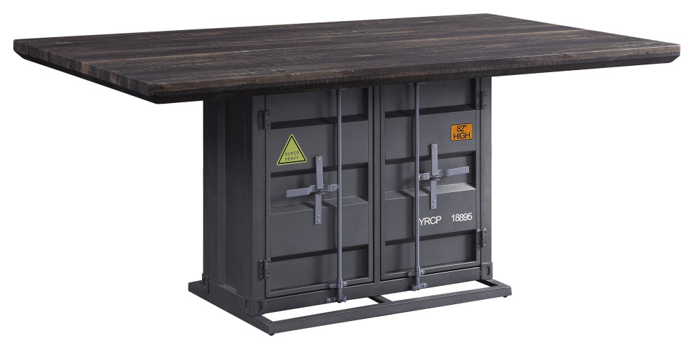 ACME Cargo Dining Table - Industrial - Dining Tables - by Acme ...