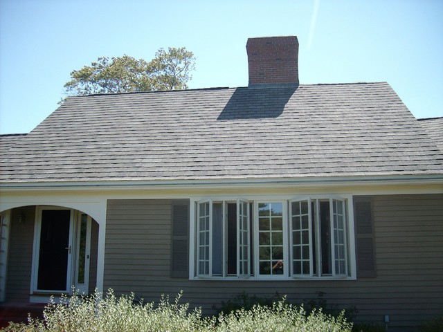 Grand Manor Roof - Traditional - Exterior - Boston - by Len Gibely ...