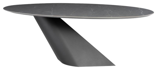 Nuevo Furniture Oblo 78.8" Dining Table - Transitional - Dining Tables ...