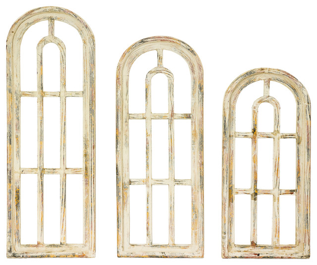 Round Windows, 3-Piece Set - Farmhouse - Wall Accents - by Rustic Arrow ...