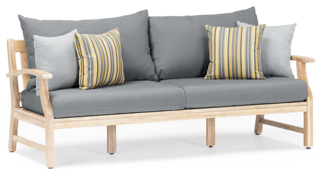 Kooper 7 Piece Sunbrella Outdoor Patio Seating Group - Transitional ...