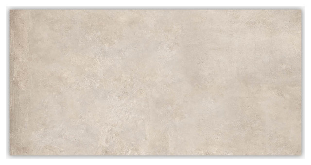 Clay Ivory Textured 12x24 Porcelain Tile, 12x24 - Traditional - Wall ...