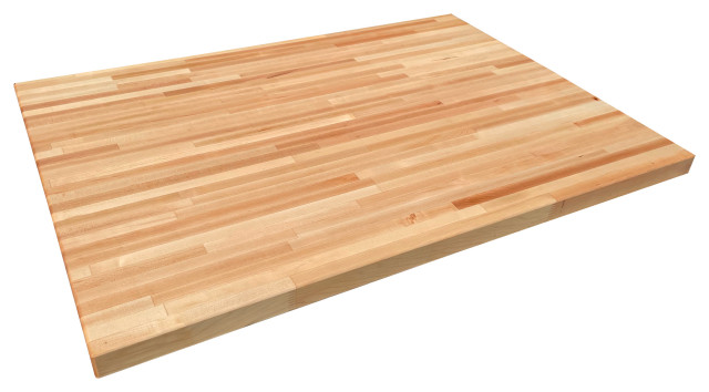 Custom Edge Grain Butcher Block Table Top, Island Top, Workbench, Desk ...