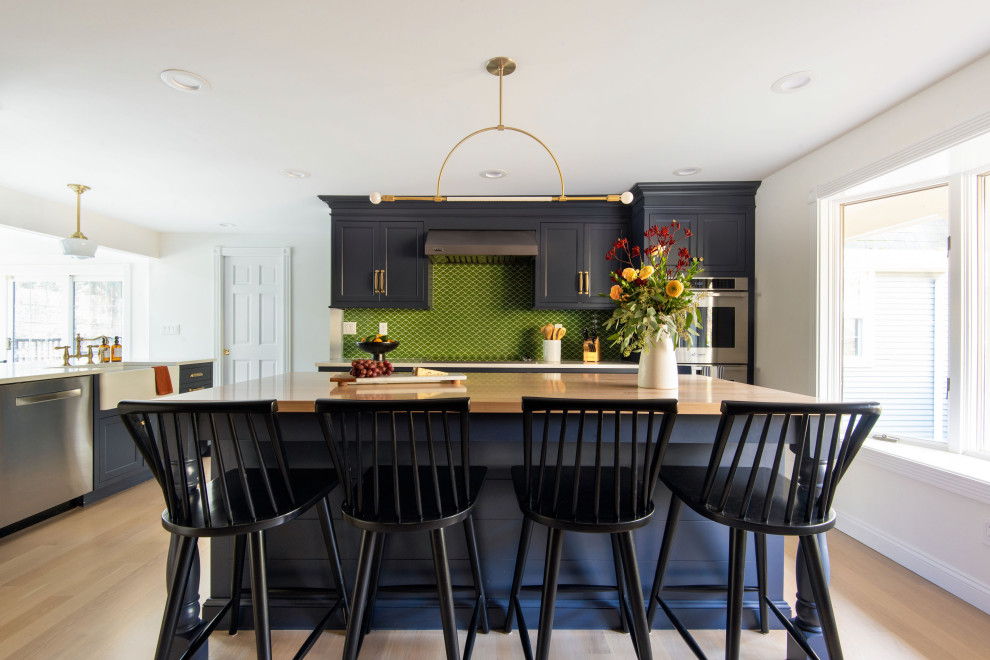 Navy Kitchen Cabinets Avon, Connecticut - Kitchen - Other - by Kountry ...