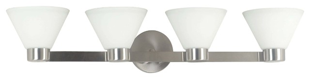 Kenroy Maxwell 4 Light Vanity - Transitional - Bathroom Vanity Lighting ...