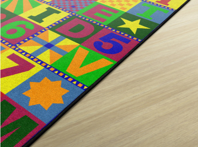 Flagship Carpets FE148-51A 9'x12' Floors That Teach Educational Rug ...