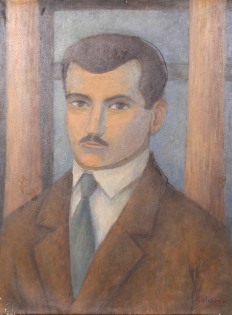 Man, Brown Suit, 1002 from the Ellis Island Series, Laurent Marcel ...