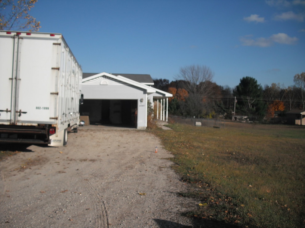 How to upgrade curb appeal on a sideways house?