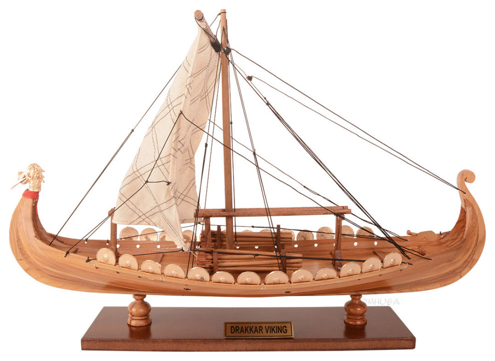 Old Modern Handicrafts B036F7 Drakkar Viking Combo: A Model and Polo ...