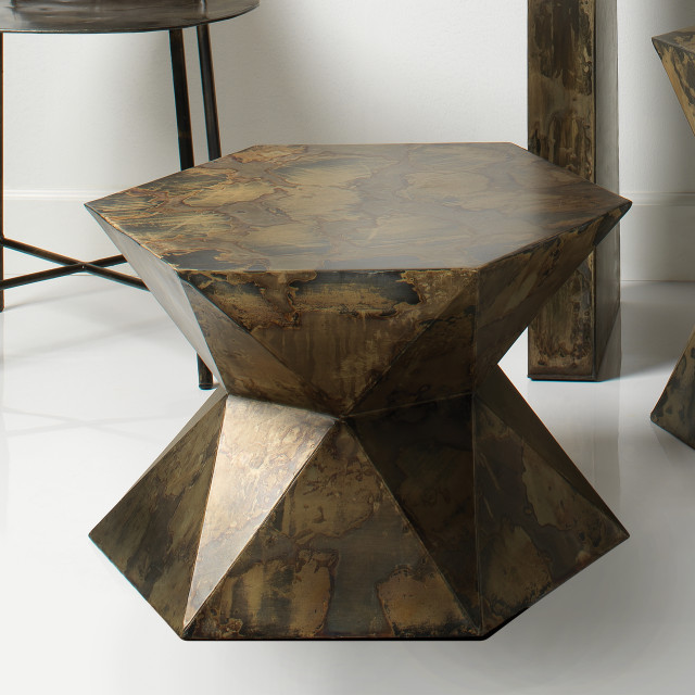 Large Crown Side Table - Contemporary - Side Tables And End Tables - by ...