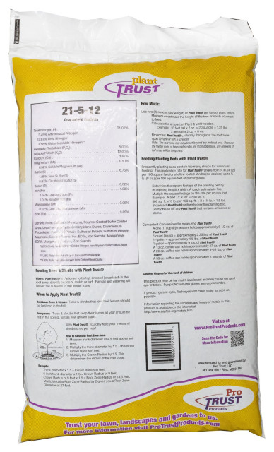 Pro Trust Tree & Shrub Fertilizer 21-5-12, 15.6lb Bag - Traditional ...