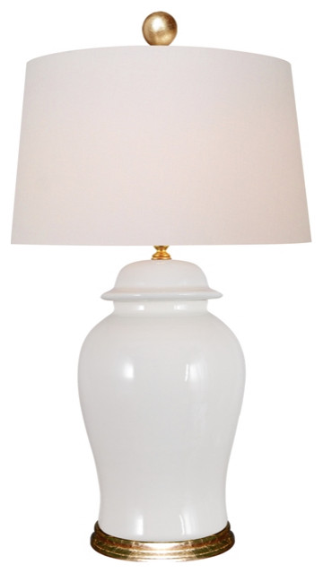 Grande Temple Jar Lamp - Asian - Table Lamps - by Akari Lanterns | Houzz