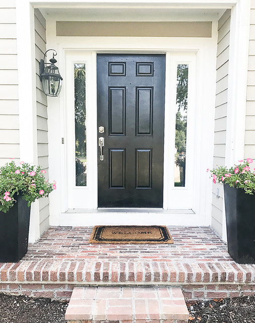 Old Mill Thin Brick Porch - Brick Color Castle Gate - Rustic - Porch ...