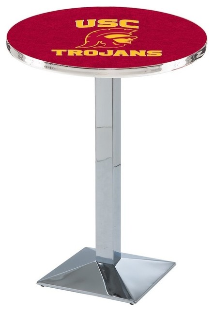 USC Trojans Pub Table, 36"x36" - Contemporary - Indoor Pub And Bistro ...