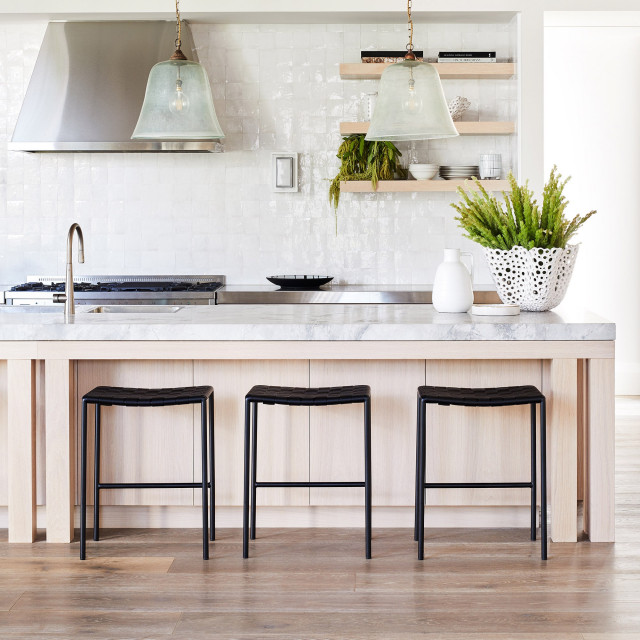 Elite Living Soho Backless Stool, Set of 2, 26" Counter Height ...