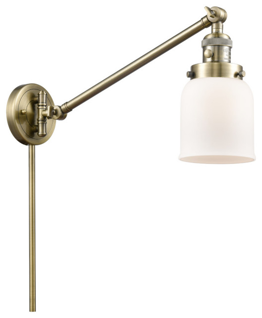 Bell Swing Arm With Switch - Industrial - Swing Arm Wall Lamps - by ...