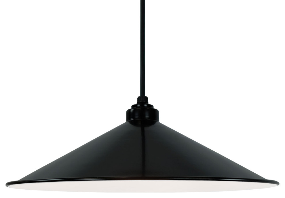 Modern Warehouse Shade Fixture - Transitional - Pendant Lighting - by ...