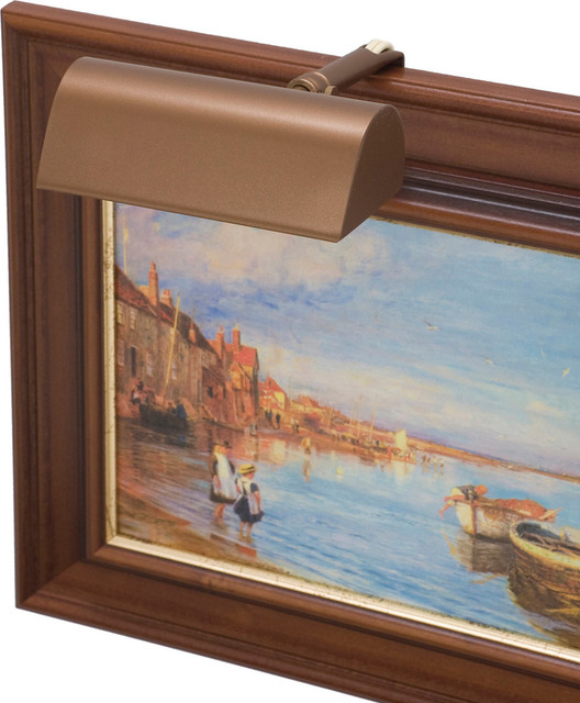 Traditional 5" Bronze Picture Light in Bronze - Transitional - Display ...