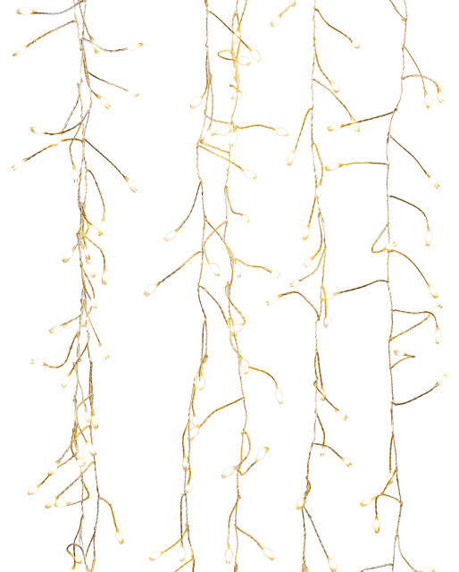 600 Light Electric Firecracker Curtain Light With Outdoor Adapter ...