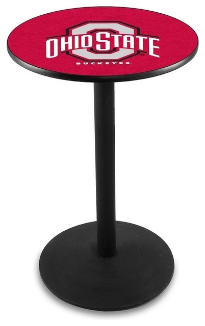 Ohio State Pub Table, 36"x36" - Contemporary - Indoor Pub And Bistro ...