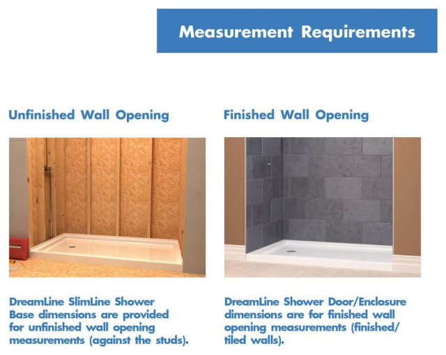 DreamLine DLT-1136601 SlimLine 36" X 60" Shower Base - Contemporary ...