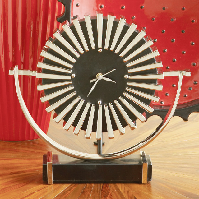 Cog Desk Clock - Contemporary - Desk And Mantel Clocks - by Innovations ...