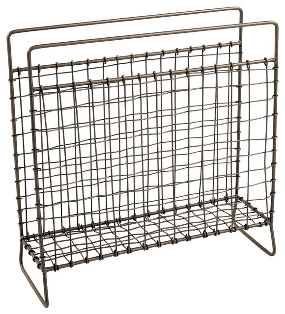 Cabo Magazine Stand - Industrial - Magazine Racks - by DESIGN IDEAS | Houzz