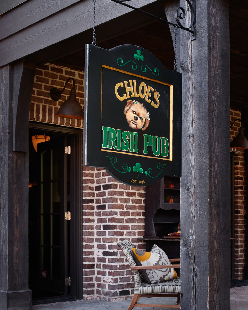 Irish Pub - Rustic - Home Bar - Charlotte - by New Old, LLC | Houzz