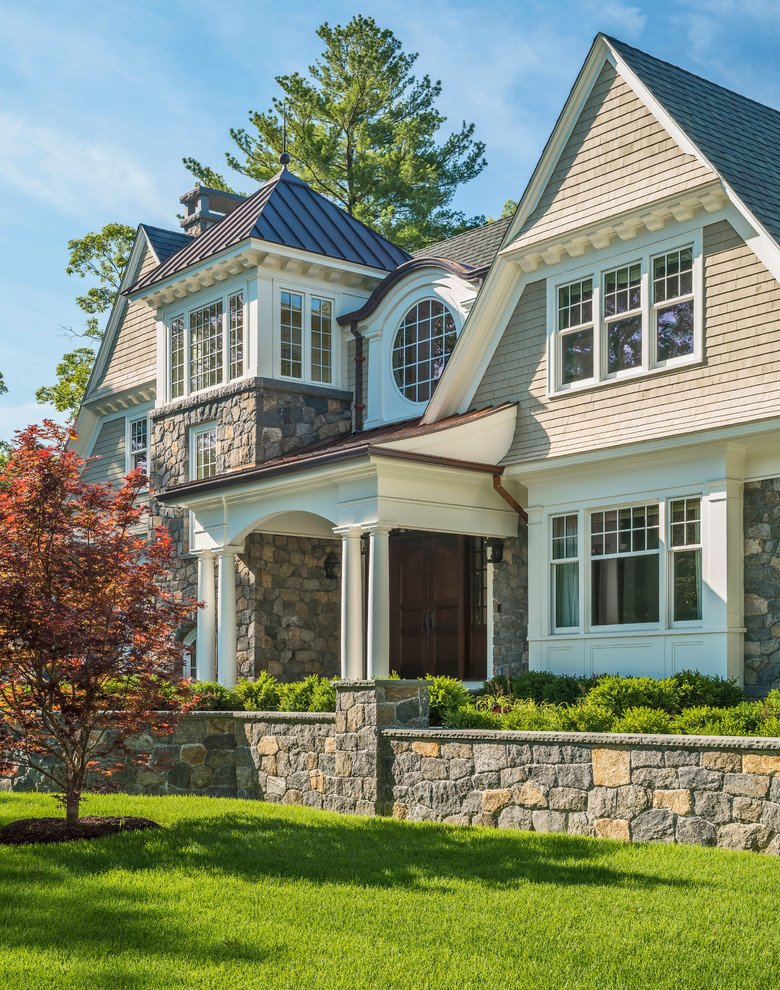 Graceful Gables - Traditional - Exterior - Boston - by Jan Gleysteen ...