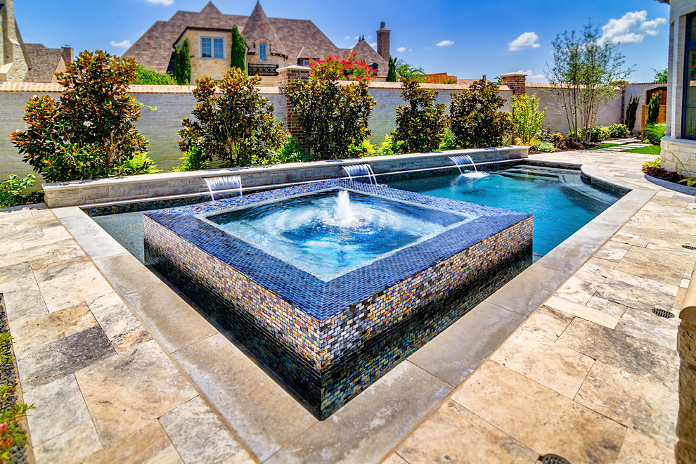 Inground Spa Designs Plano, Dallas, Highland Park - Pool - Dallas - by ...