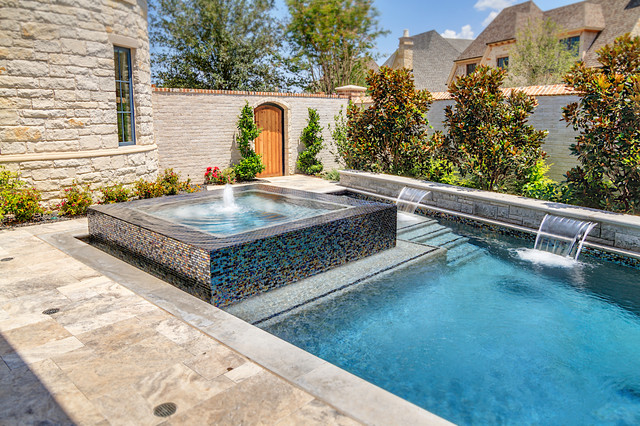 Inground Spa Designs Plano, Dallas, Highland Park - Pool - Dallas - by ...