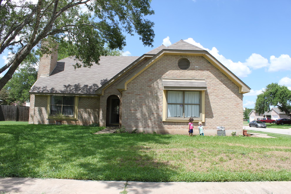 New Roof - Help choose colors to match peach/pink brick!