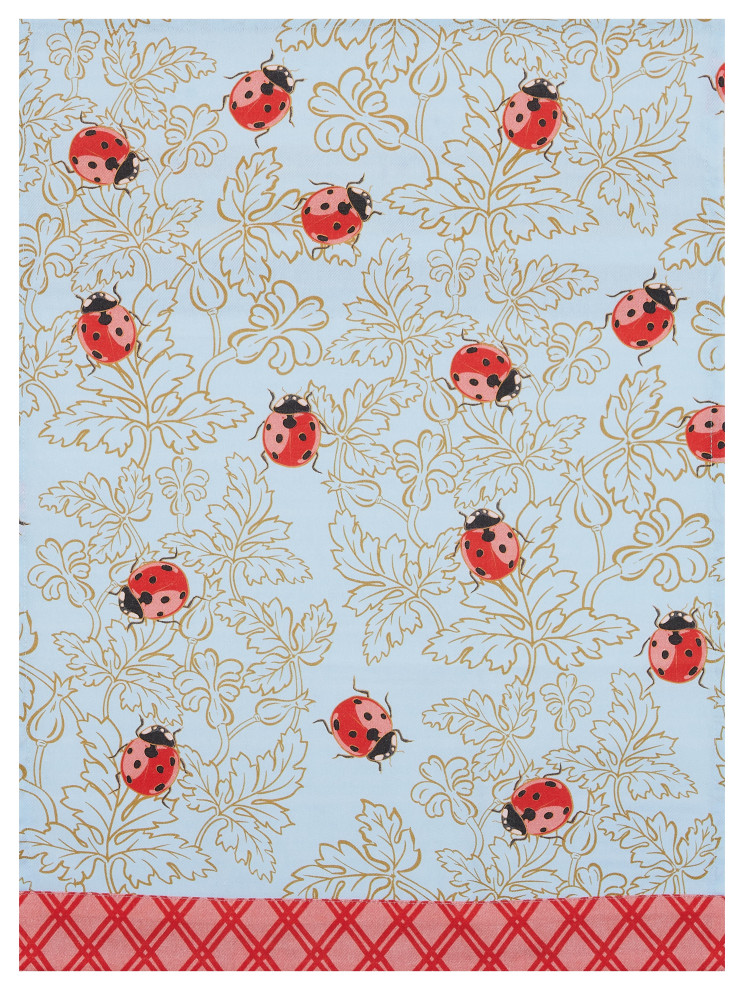 Ladybugs Kitchen Towel - Contemporary - Dish Towels - by Peking ...
