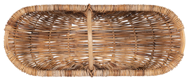 Moisson Solid Wood Basket Small - Tropical - Baskets - by BoBo ...