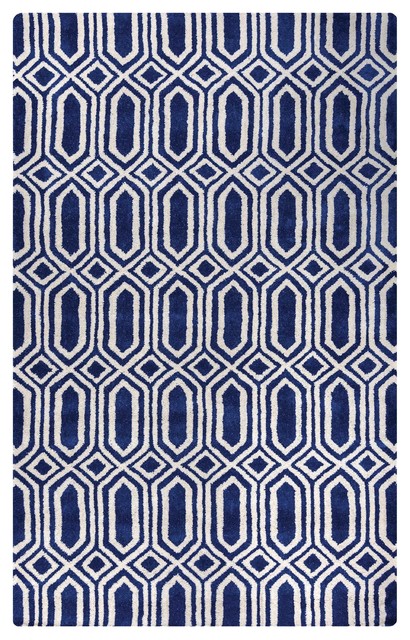 Rizzy Home Julian Pointe Collection Rug, 8'x10' - Contemporary - Area ...