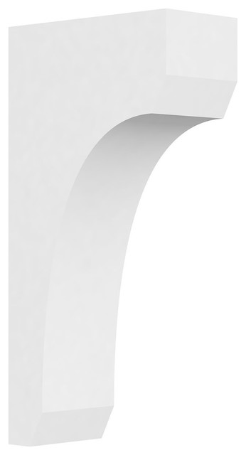 Standard Legacy Architectural Grade PVC Corbel, 3"W x 7"D x 14"H ...