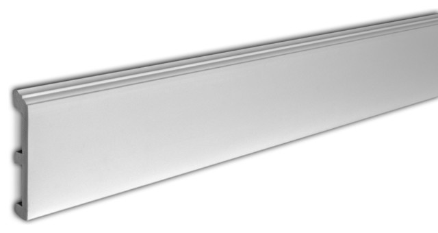 4-3/4" Plain Recycled Polystyrene Baseboard Moulding - Traditional ...