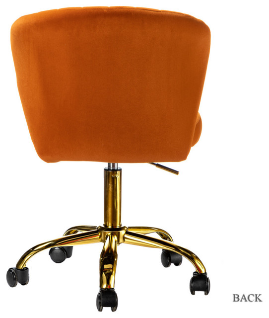 Swivel Task Chair With Tufted Back - Contemporary - Office Chairs - by ...