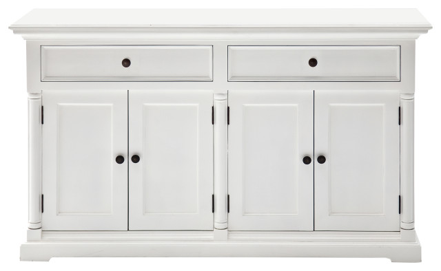 Classic Buffet, Classic White - Traditional - Buffets And Sideboards ...
