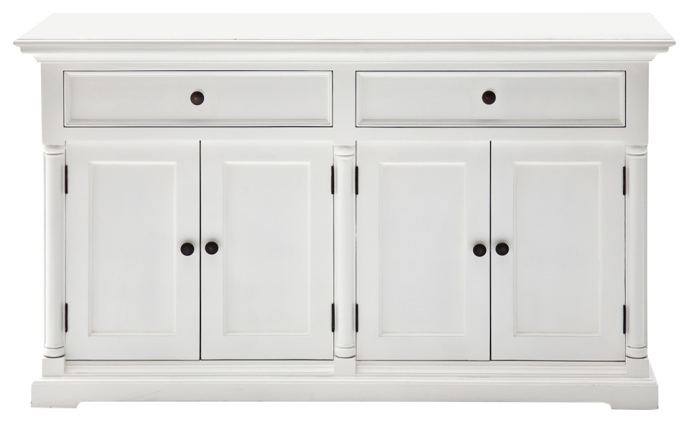 Classic Buffet, Classic White - Traditional - Buffets And Sideboards ...