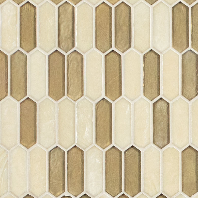 Pixie Gold 6mm Glossy Glass Mosaic Tile - Contemporary - Mosaic Tile ...