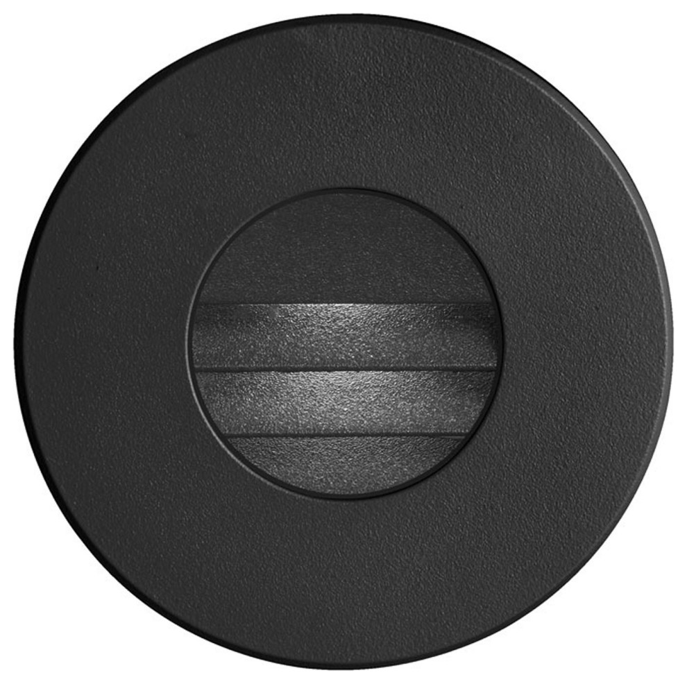 3.3W IP65 Black Wall LED Light with Louver. - Modern - Stair And Step ...