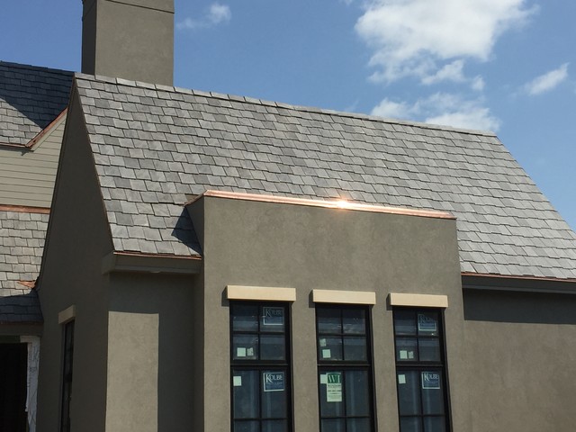 Ironstone Silver Mist - Modern - Exterior - Austin - by Ironstone Roof ...