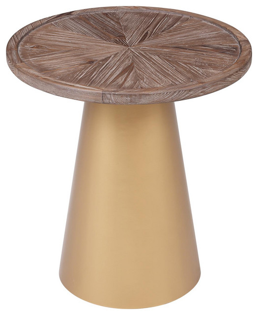 Burnham Home Patrick Corner Table, 19" - Contemporary - Side Tables And ...