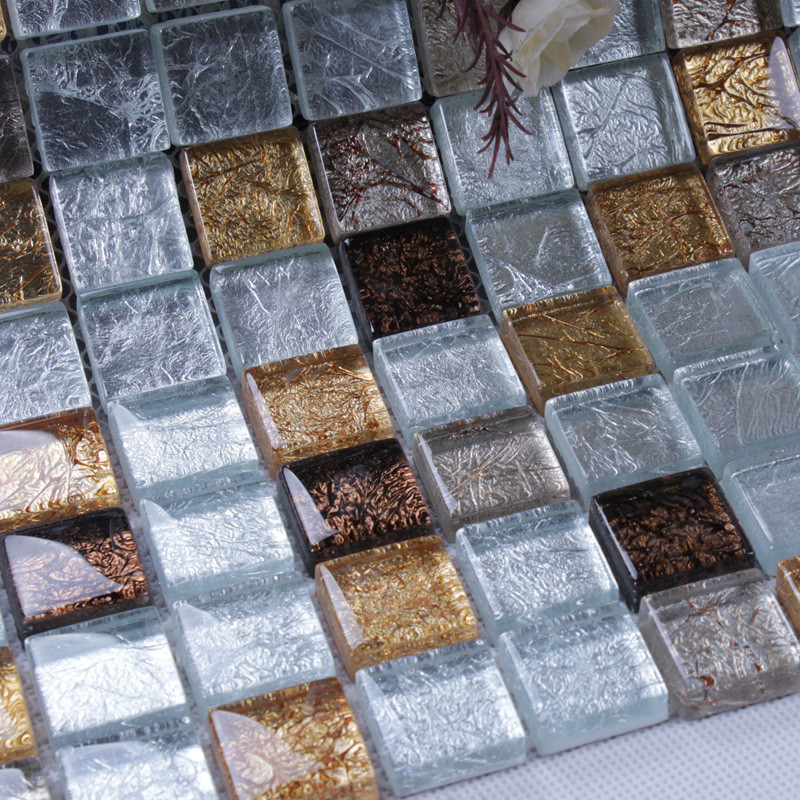 Glass Mosaic Tiles - Modern - Staircase - Other - by Hominter | Houzz