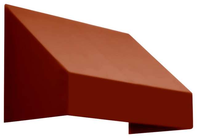 Awntech 6' New Yorker Acrylic Fabric Fixed Awning, 56" x 48 ...