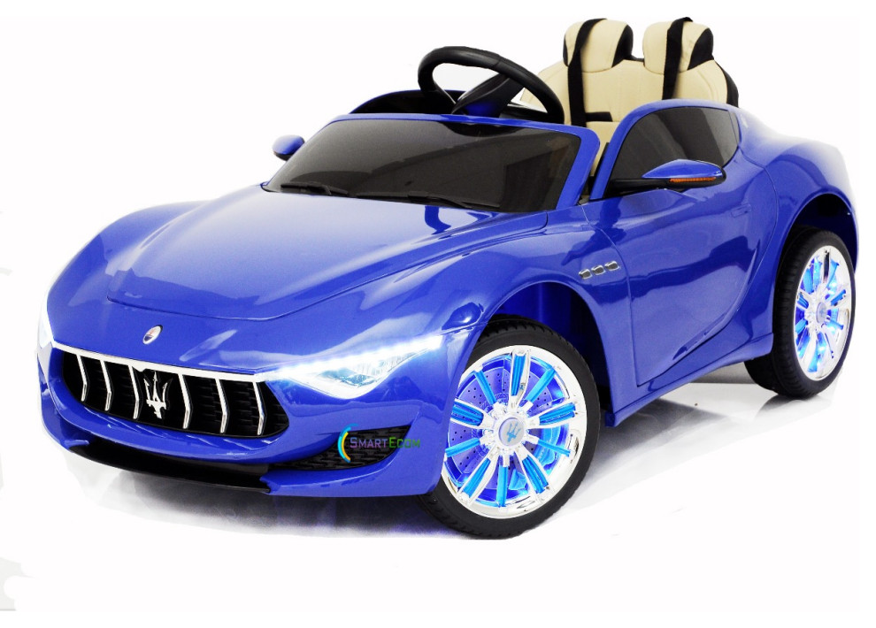 Kids Ride On Car R/C MP4 Screen LED Wheels Licensed Maserati - Modern ...
